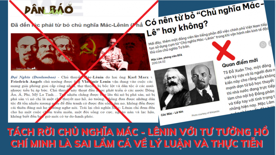 Nhận diện, đấu tranh với các luận điệu xuyên tạc học thuyết chủ nghĩa ...